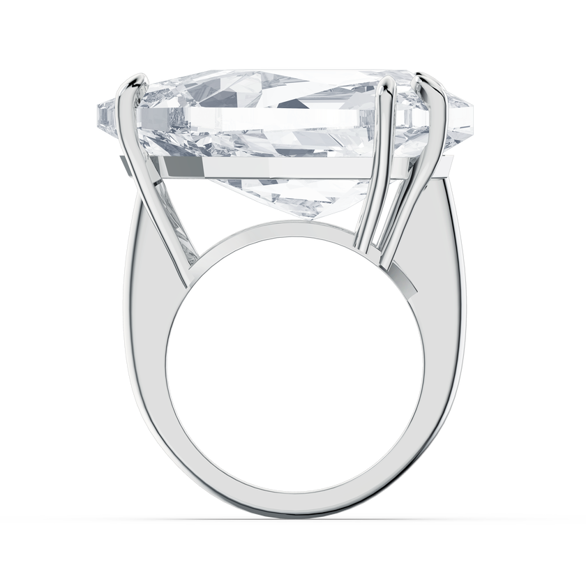 Buy Swarovski Mesmera cocktail ring, White, Rhodium plated | 5600856